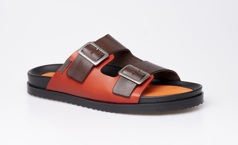 Men's Italian Leather Sandals - Luxury Summer Sandals for Men – Euro Shoes